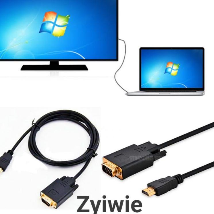 Jual Harga Spesial Kabel For Hdmi Male To Vga Male HD-15 / Kabel For ...