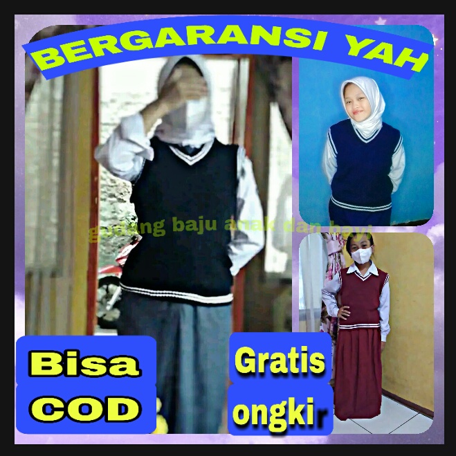 Jual Rompi Sekolah / Rompi Sekolah SMA / Rompi Sekolah SMP / Rompi ...