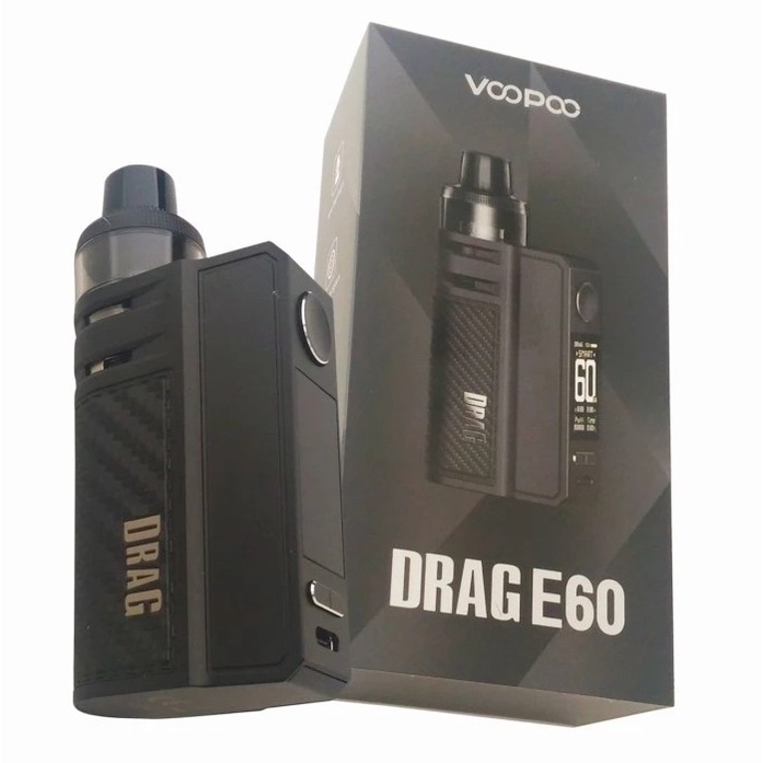 Jual Voopoo Drag E60 60W 2500mAh Pod Kit by Voopoo | Shopee Indonesia