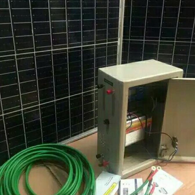 Jual Paket Komplit Solar Cell Panel Surya 2000W Pure Sine Wave | Shopee ...