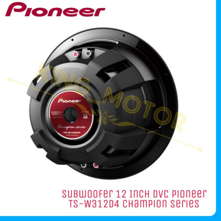 Jual Cuma Sehari--Subwoofer 12 Inch DVC Pioneer TS-W312D4 Champion ...