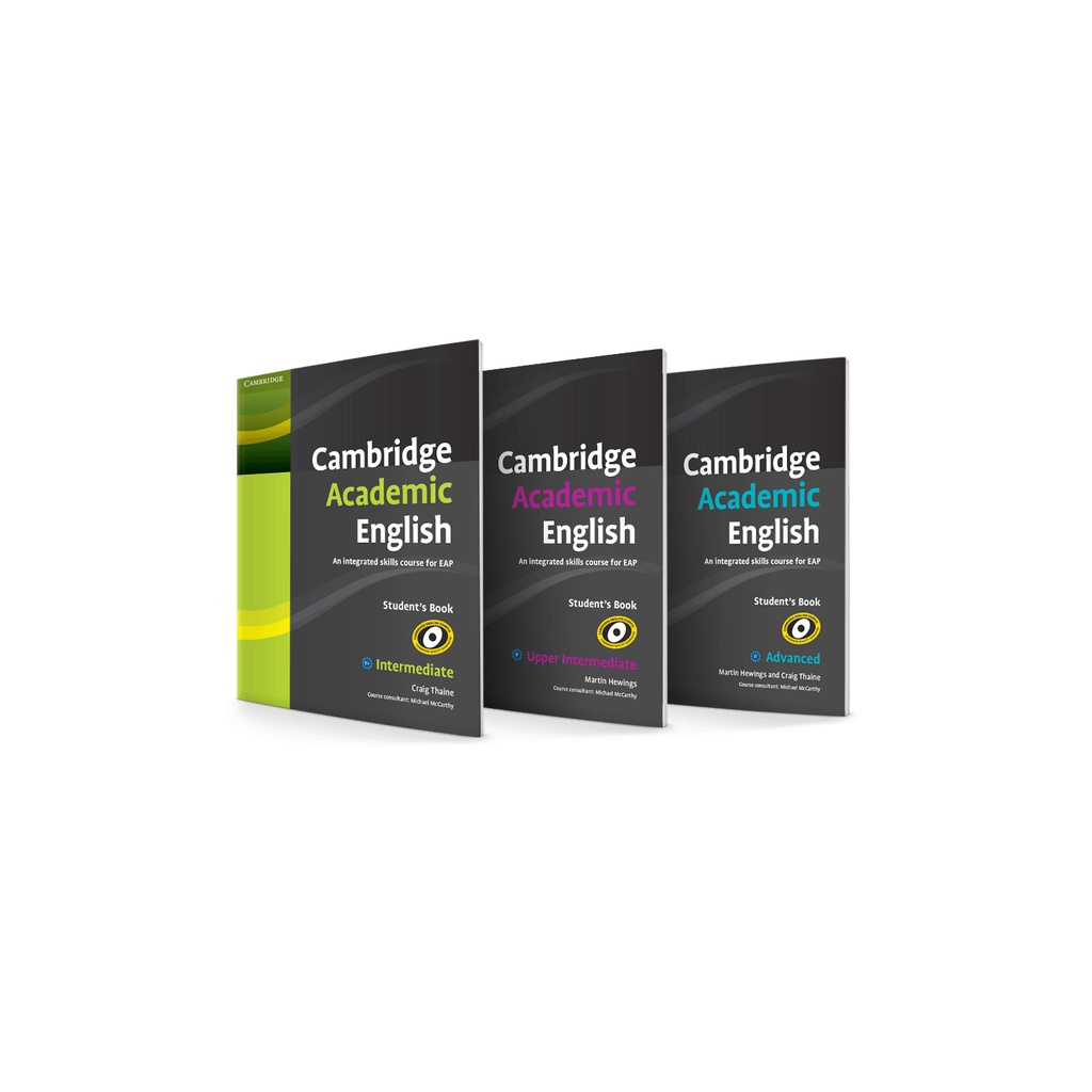 Jual Paket 3 Buku Cambridge Academic English Intermediate + Upper ...