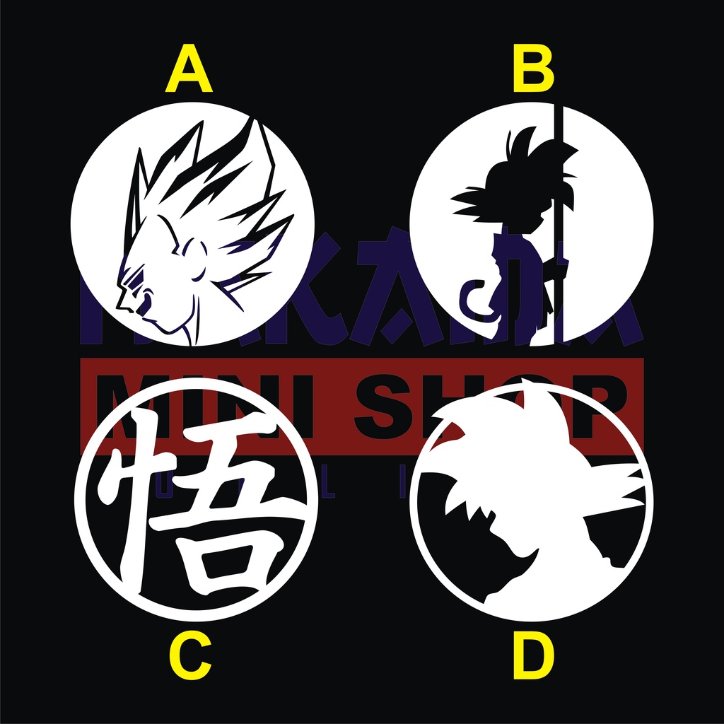 Jual Cutting sticker reflective Dragon Ball | Shopee Indonesia