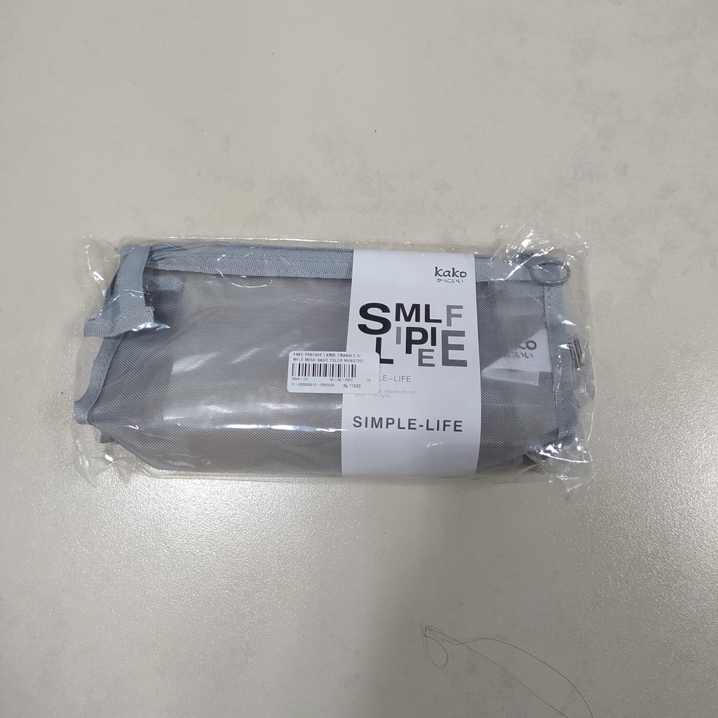 Jual Gramedia Surabaya Manyar - Kako Pencase Large Triangle Simple Mesh Basic Color Mhn070072 ...