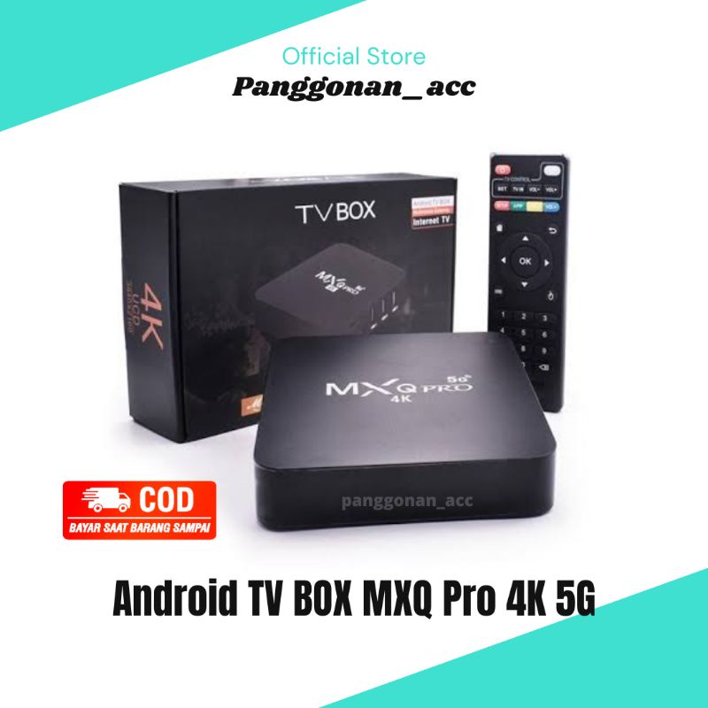 Jual Android TV BOX MXQ Pro 5G Smart TV ultra HD MXQ pro 4K | Shopee Indonesia
