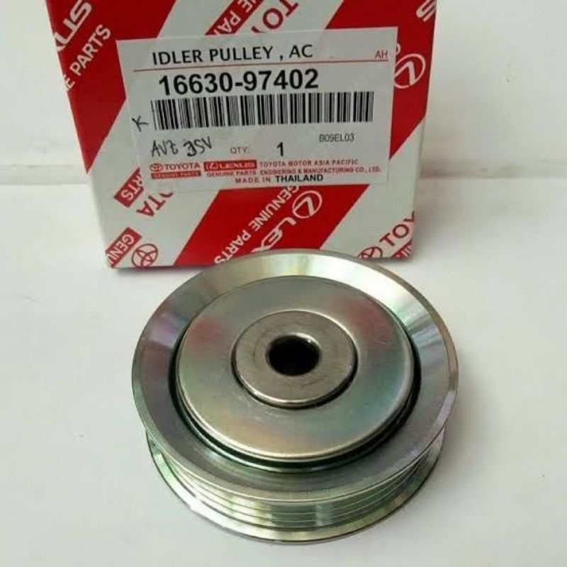 Jual pulley puli tensioner idler atas AC Avanza Xenia lama & all new 1. ...