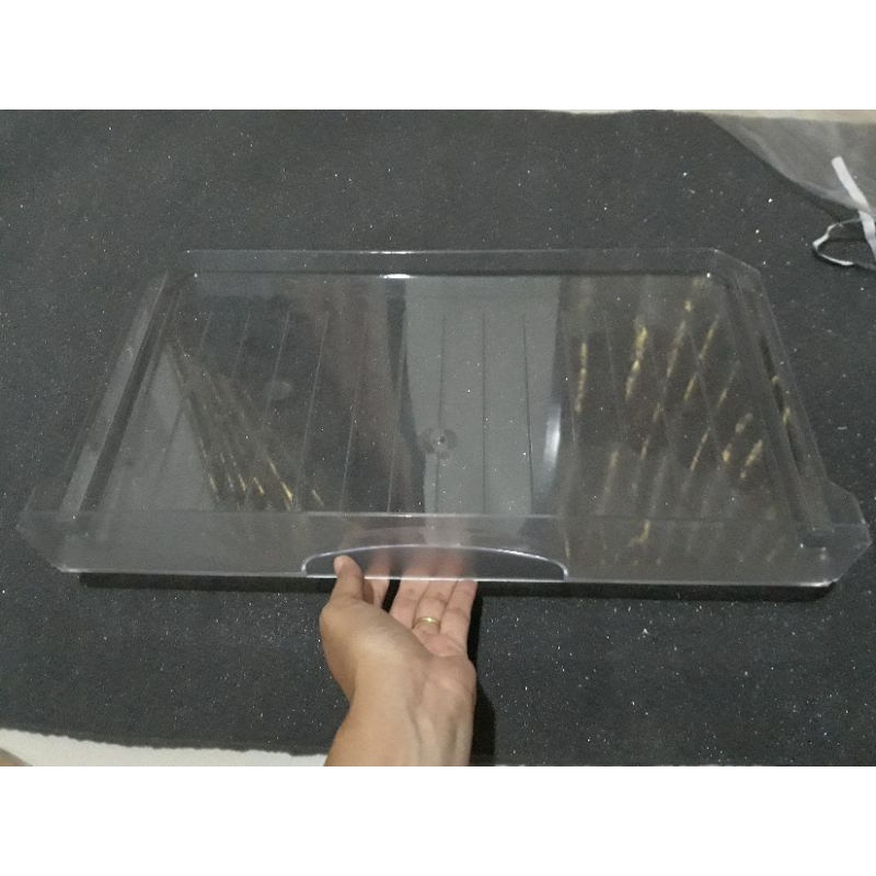 Jual RAK DAGING/RAK IKAN BAWAH FREZER KULKAS 1 PINTU SHARP | Shopee ...