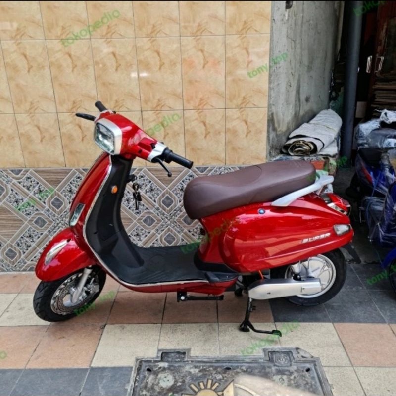 Jual Sepeda Motor Listrik Vespa Uwinfly U Winfly T3 T 3 Baterai Aki 60 ...