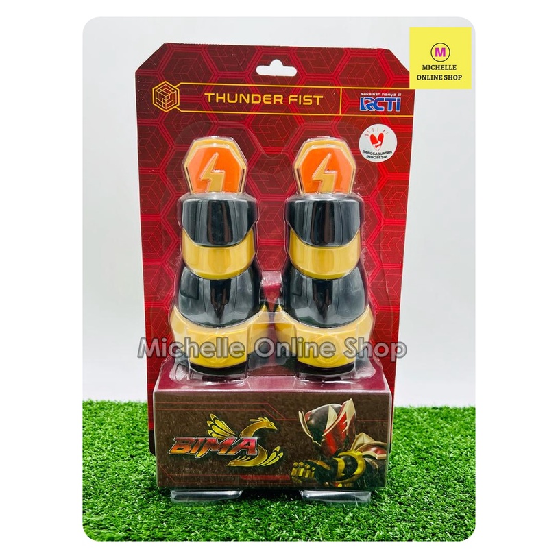 Jual Mainan robot Bima Thunder First / Mainan Sarung Tangan Bima New ...