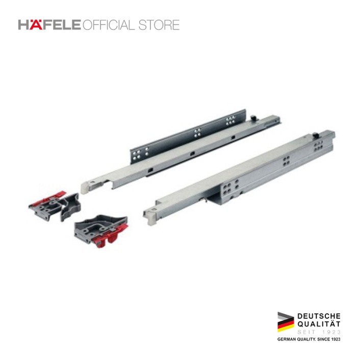 Jual Hafele Concealed Runner - Rel Tandem Laci - Single Extension / 300 ...