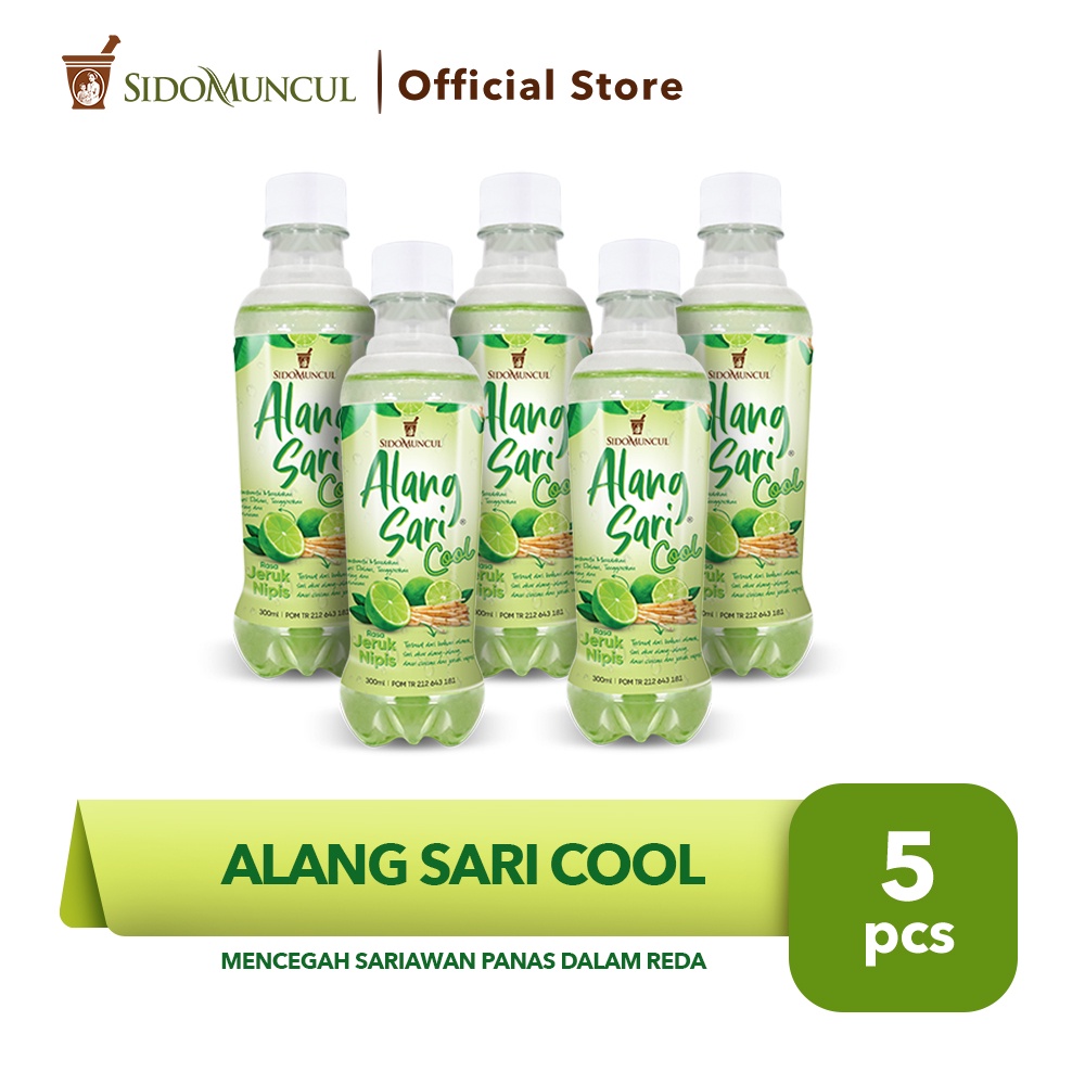 Jual Alang Sari Cool 5x300ml - Mencegah Sariawan Panas Dalam Reda ...