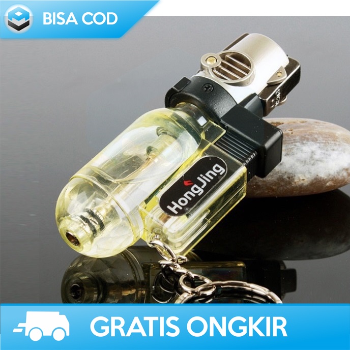 Jual KOREK API UNIK MINI WINDPROOF BY FIRETRIC DESAIN KLASIK FLAME ...