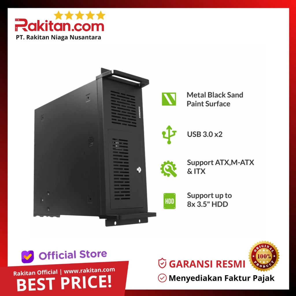 Jual Casing server GAMEMAX 4U Rackmount Server 4U Industrial PC Case ...