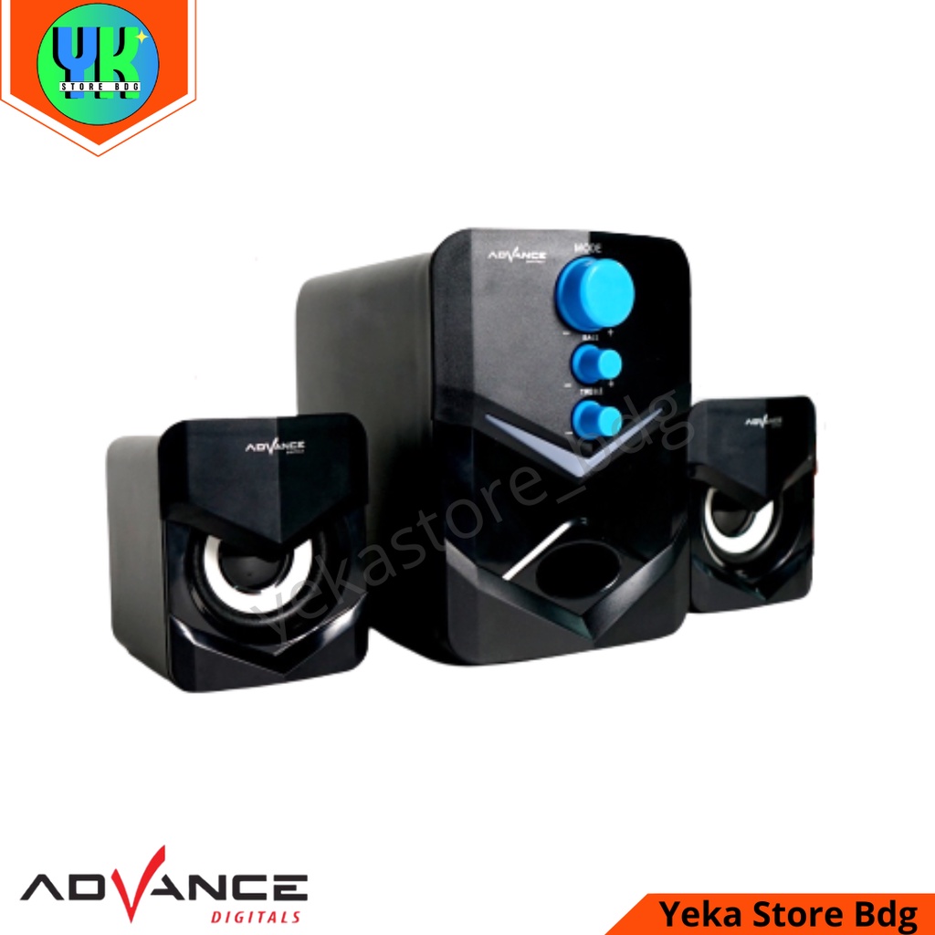 Jual SPEAKER ADVANCE CLS-201BT (Multimedia Aktif 2.1 Stereo Music Box Subwoofer Karaoke USB ...