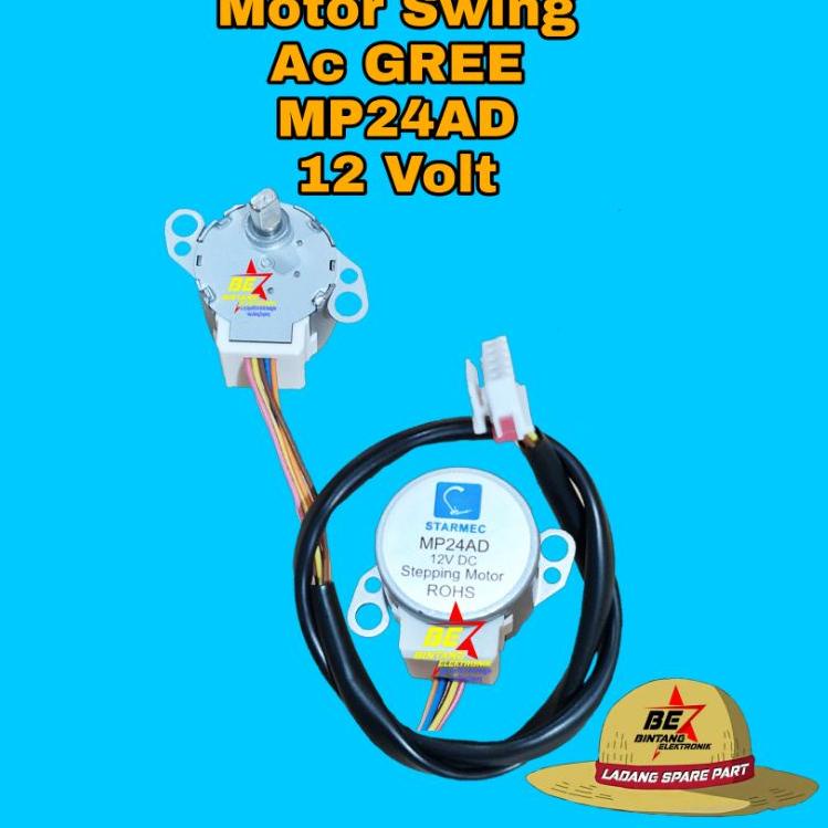 Jual CodeH2t7S--Motor Swing Ac Gree MP24AD 12 Volt Syncronous Rotari Ac ...