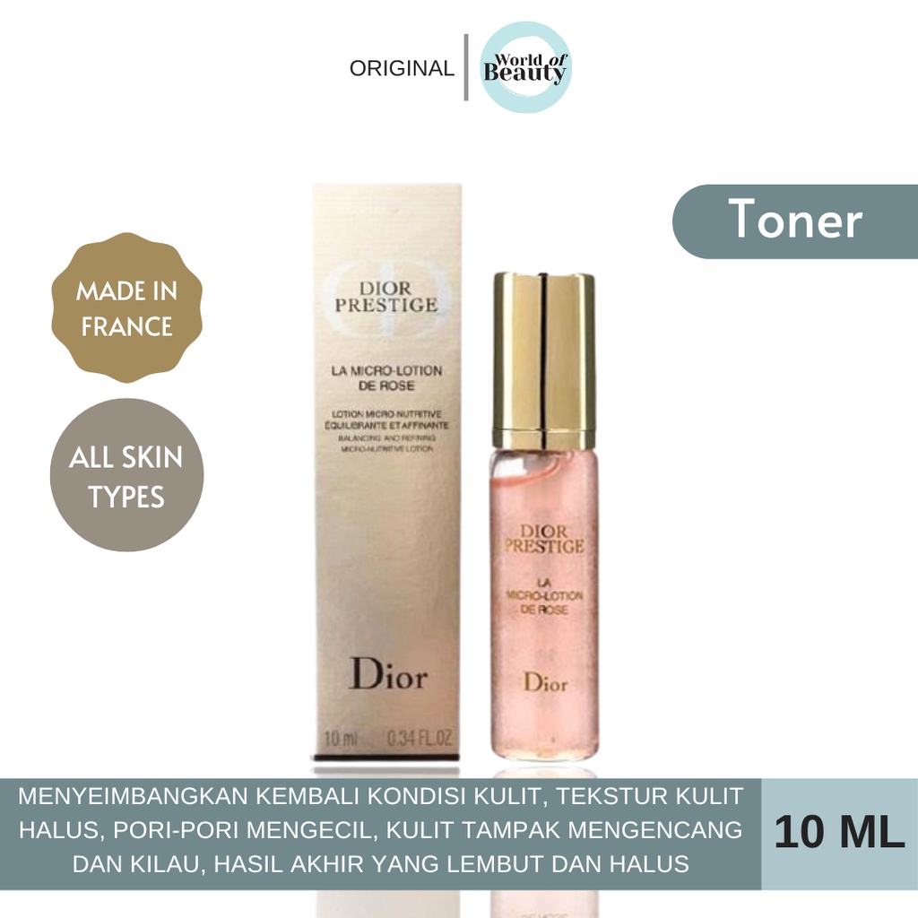 Jual Dior Prestige La Micro Lotion De Rose Advanced Formula (NEW ...