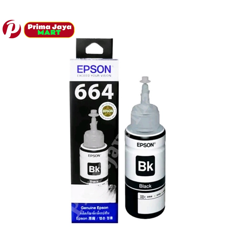 Jual Tinta Epson T6641 Black | Shopee Indonesia