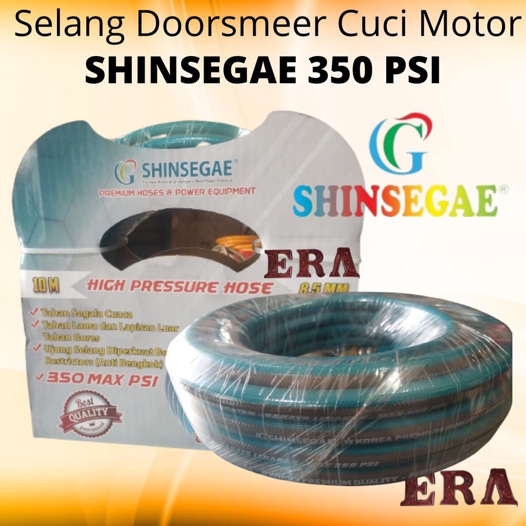 Jual SHINSEGAE - Selang Doorsmeer 350 PSI 8,5mm Selang Air Angin High ...