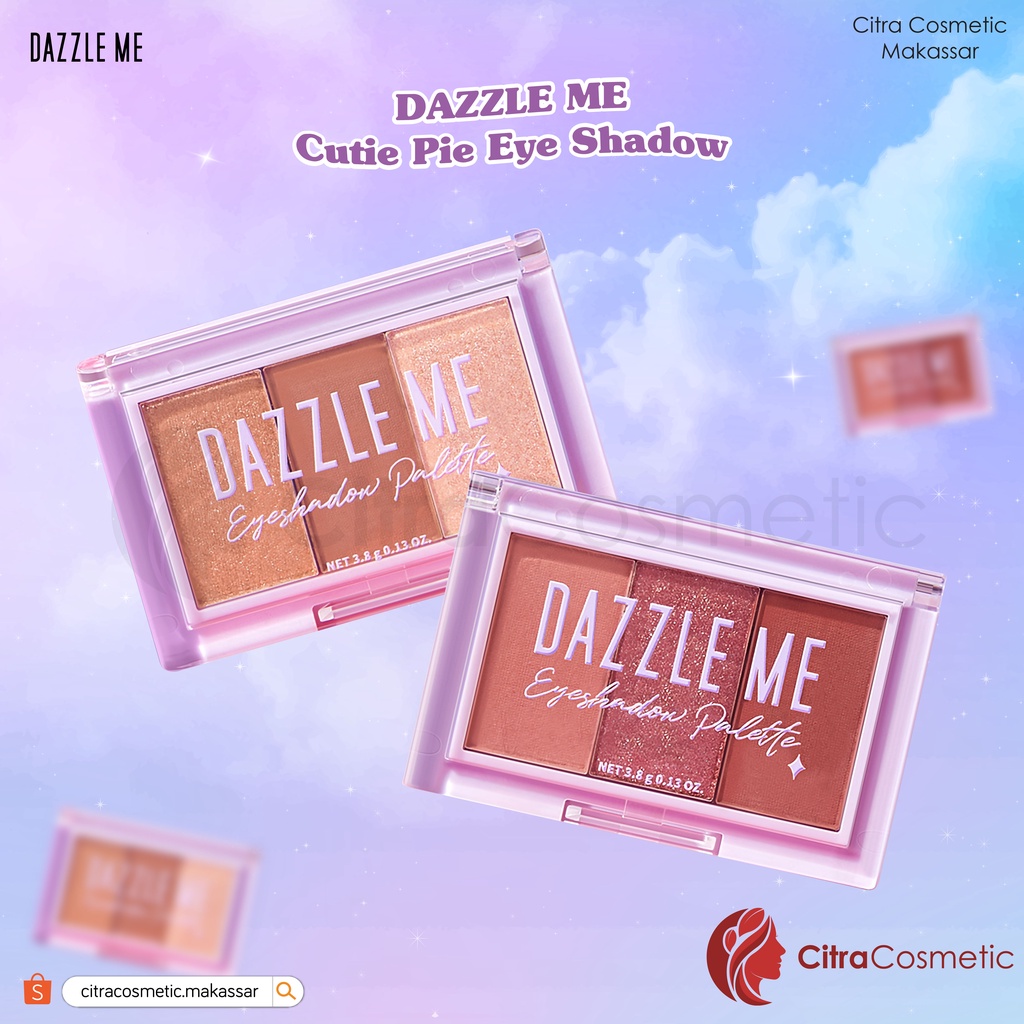 Jual Dazzle Me Cutie Pie Eyeshadow Palette Series | 01 Miss You | 02 Dream On | Shopee Indonesia