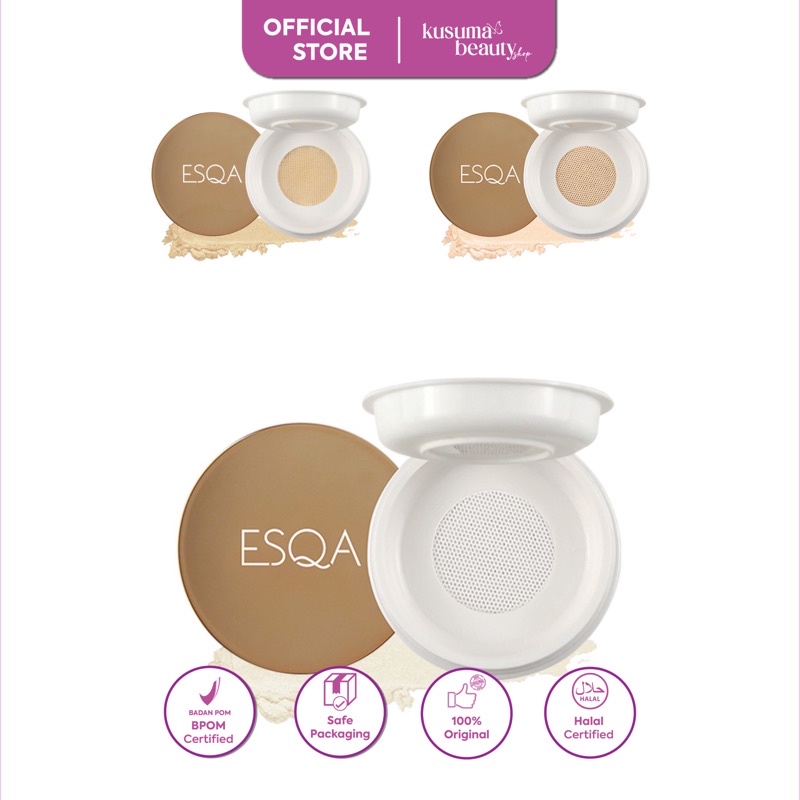 Jual ESQA Flawless Micro Setting Powder | Shopee Indonesia