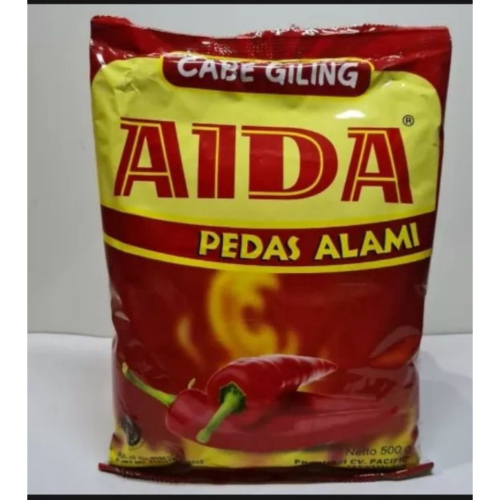 Jual cabe giling cap aida khas tasikmalaya 250gr | Shopee Indonesia