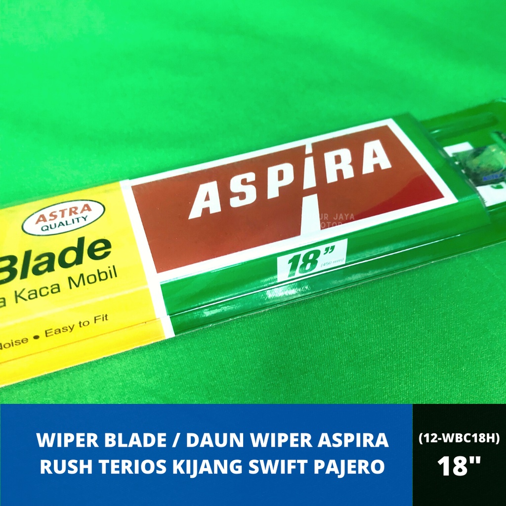 Jual WIPER BLADE / DAUN WIPER ASPIRA RUSH TERIOS KIJANG SWIFT PAJERO ...