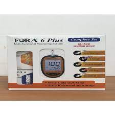Jual ALAT CEK DARAH FORA 6 IN 1 MULTI PARAMETER BONUS STRIP GULA & UA ...