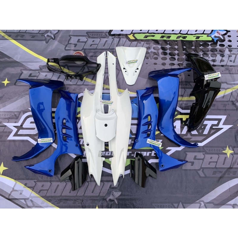 Jual BODY FULLSET SATRIA HIU BIRU PUTIH BODY SET SATRIA BOING LSCM ...