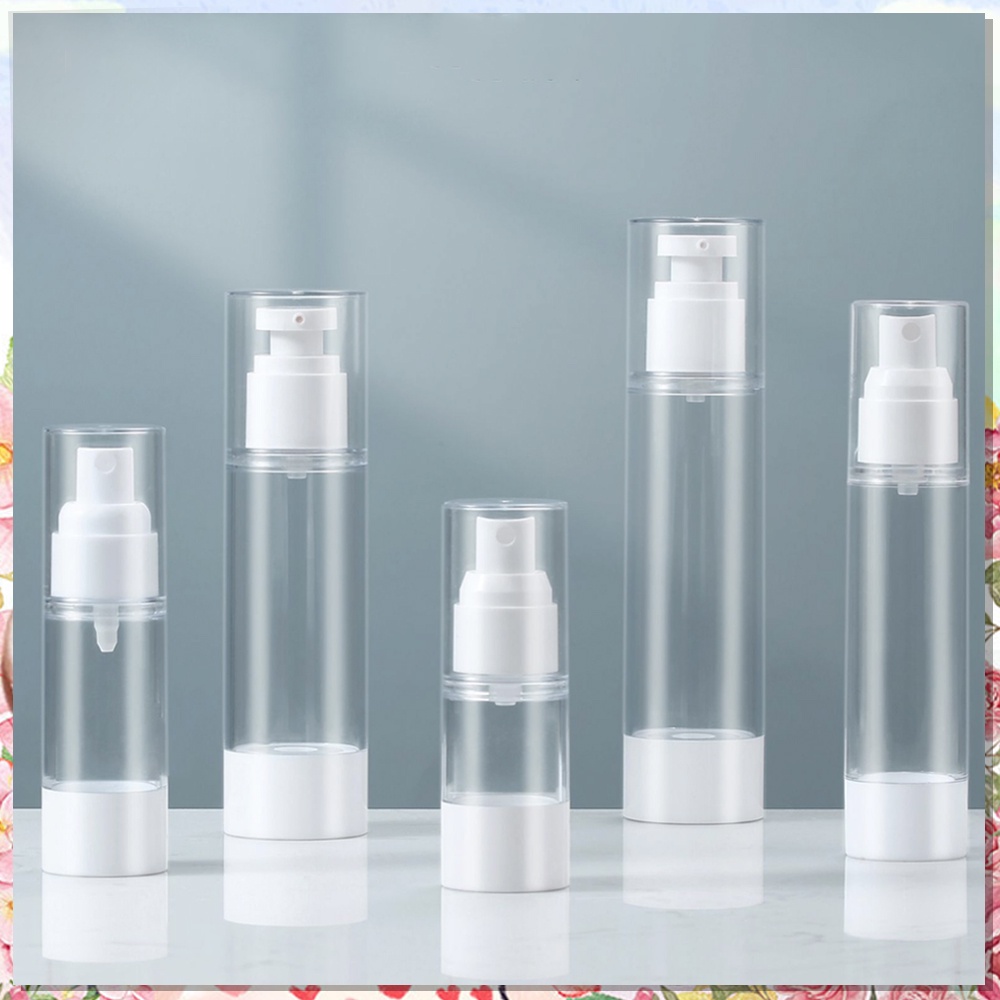 Jual Botol Spray Transparan travelling travel Botol Lotion Pump Bahan ...