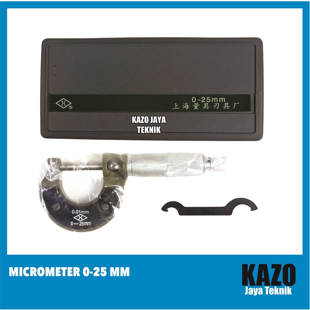 Jual Micrometer 0-25 mm, Alat Ukur Outside Sigmat | Shopee Indonesia