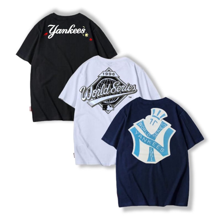 Jual Kaos NY Yankees Baseball MLB Tshirt New York Distro Basket Pria ...