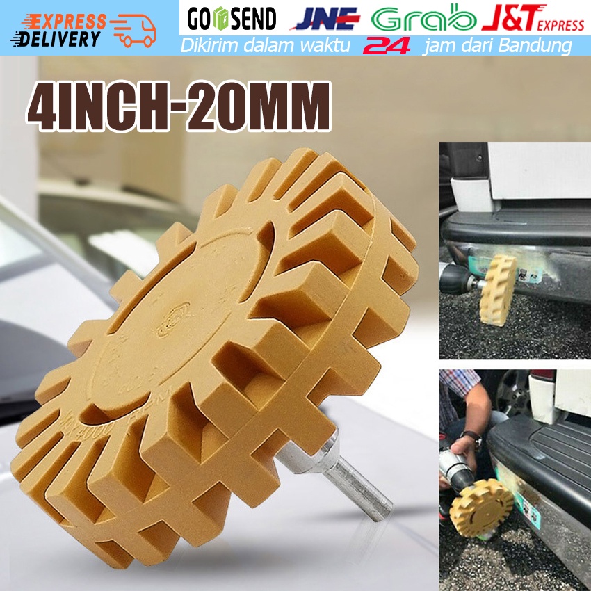 Jual Roda Karet Penghapus Lem / Rubber Eraser Wheel Cat Mobil / Decal Caramel Pneumatic Glue ...