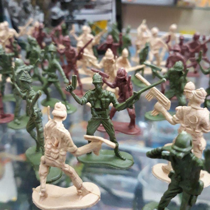 Jual 1 Pak Isi 30 Pcs Mainan perang Perangan Tentara / Mini Figure Tentara | Shopee Indonesia