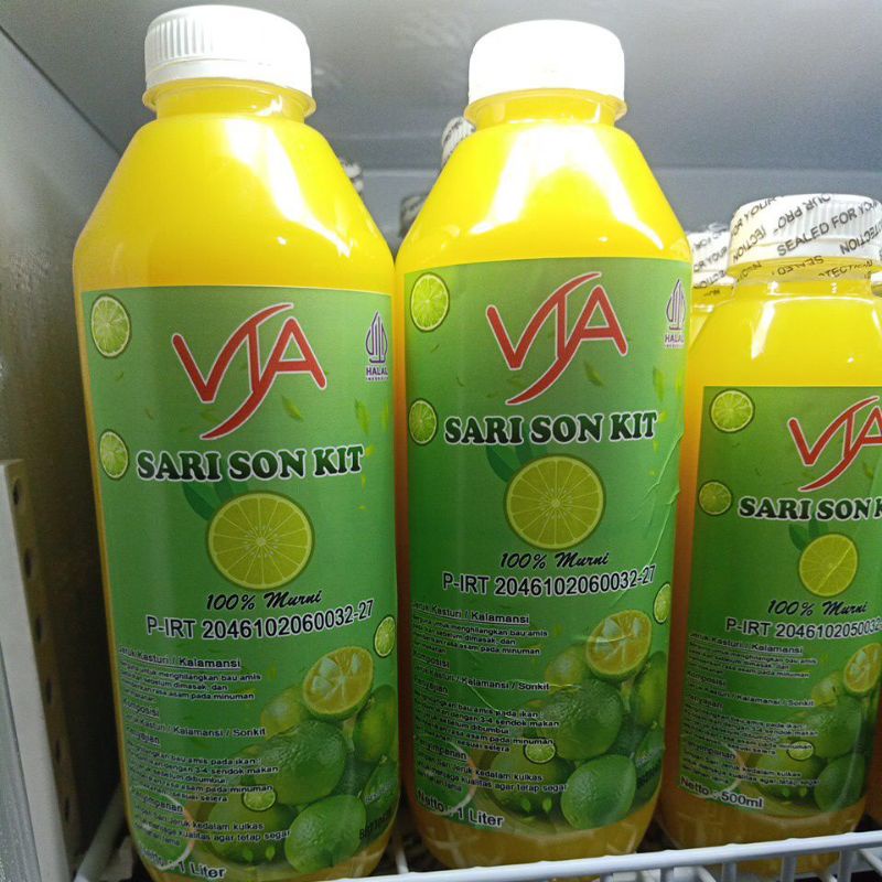Jual 1 Liter sari jeruk kasturi / sari kalamansi / sari lemoncui / sari ...