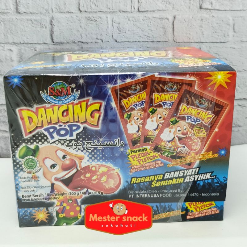 Jual Permen Dancing Pop Permen Pletak Pletok (1 pack isi 40 pcs ...