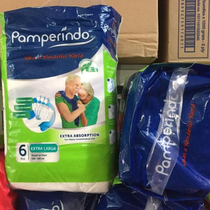 Jual Pamperindo Popok Dewasa Perekat Size XL6 45-cherilbaby Ayo Beli ...