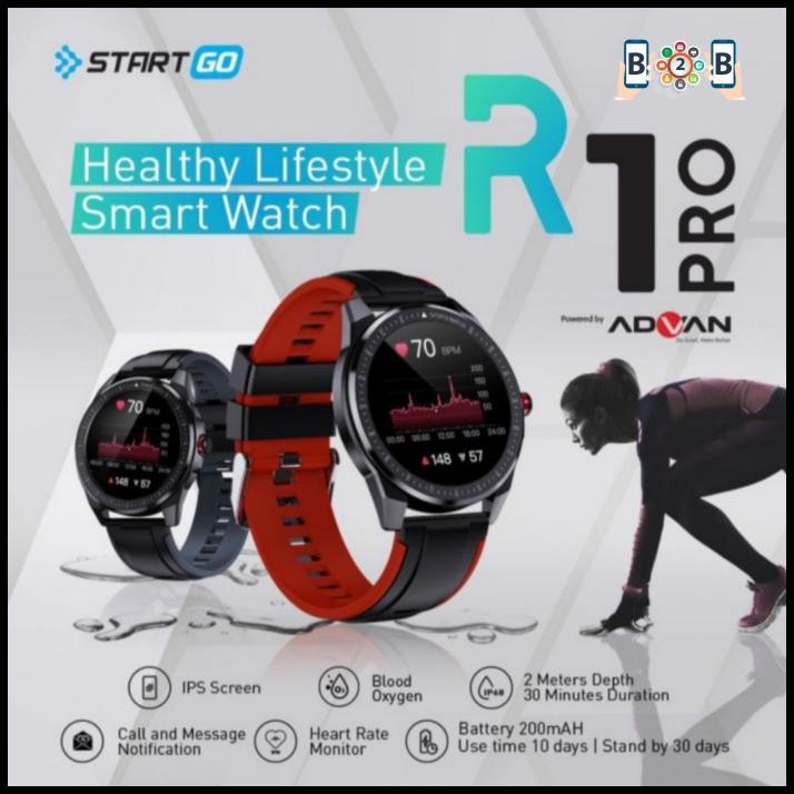 Jual ADVAN STARTGO SMARTWATCH R1 PRO 1.3 inch GARANSI RESMI | Shopee ...