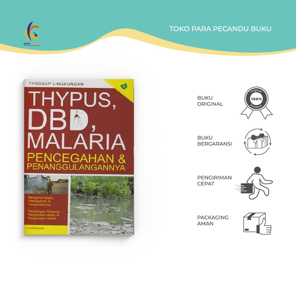 Jual BUKU REFERENSI - THYPUS, DBD, MALARIA PENCEGAHAN ...