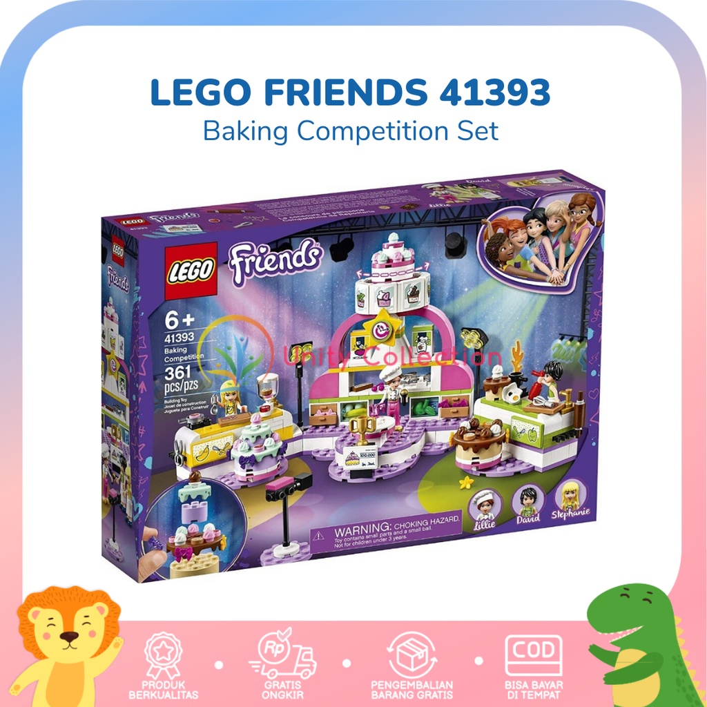 Jual LEGO 41393 Friends Baking Competition | Shopee Indonesia