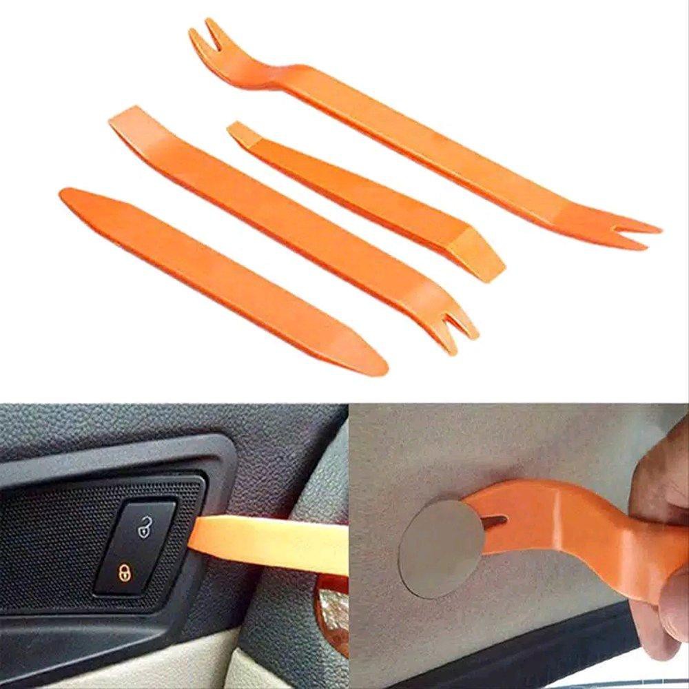 Jual Alat pembuka Panel Audio Mobil Clip trim RemovalTool isi 4Pcs ...
