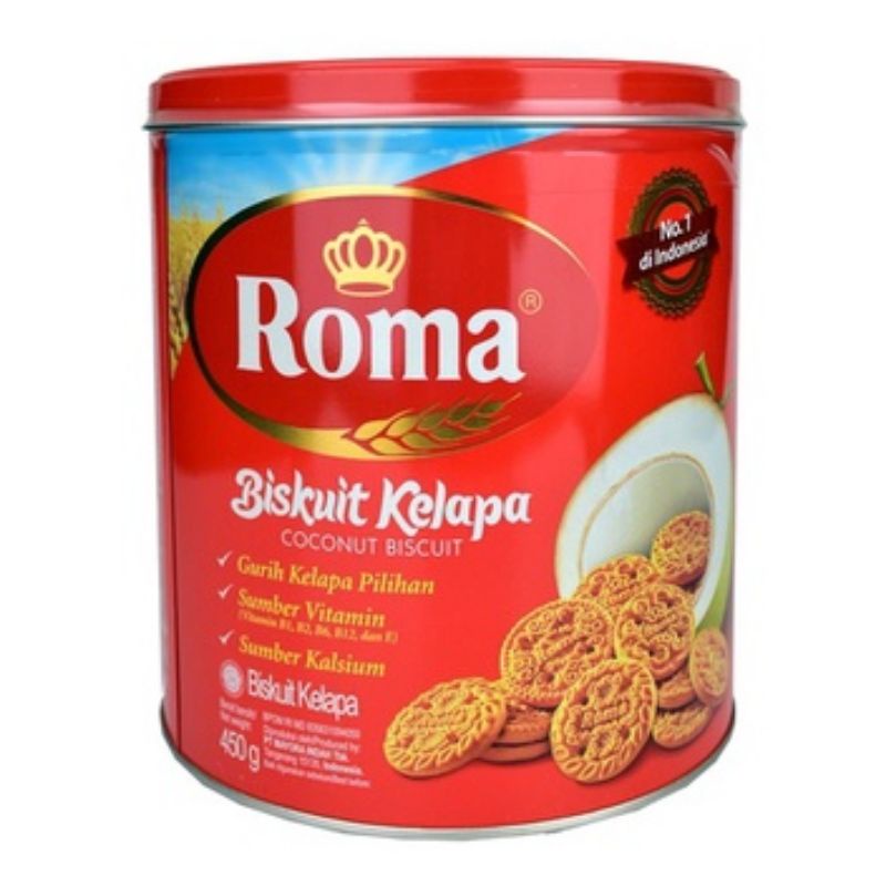 Jual Roma Kelapa Kaleng | 405 gram | Shopee Indonesia