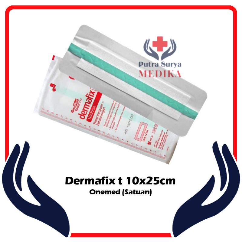 Jual Plester Dermafix Transparan 10cm x 25cm Onemed Satuan | Shopee ...