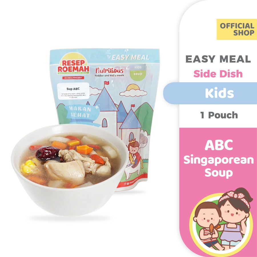 Jual ResepRoemah ABC Singaporean Soup / Sup Sehat ABC / Kids / Healthy ...