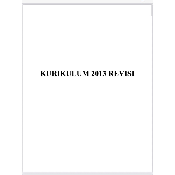 Jual kurikulum revisi | Shopee Indonesia