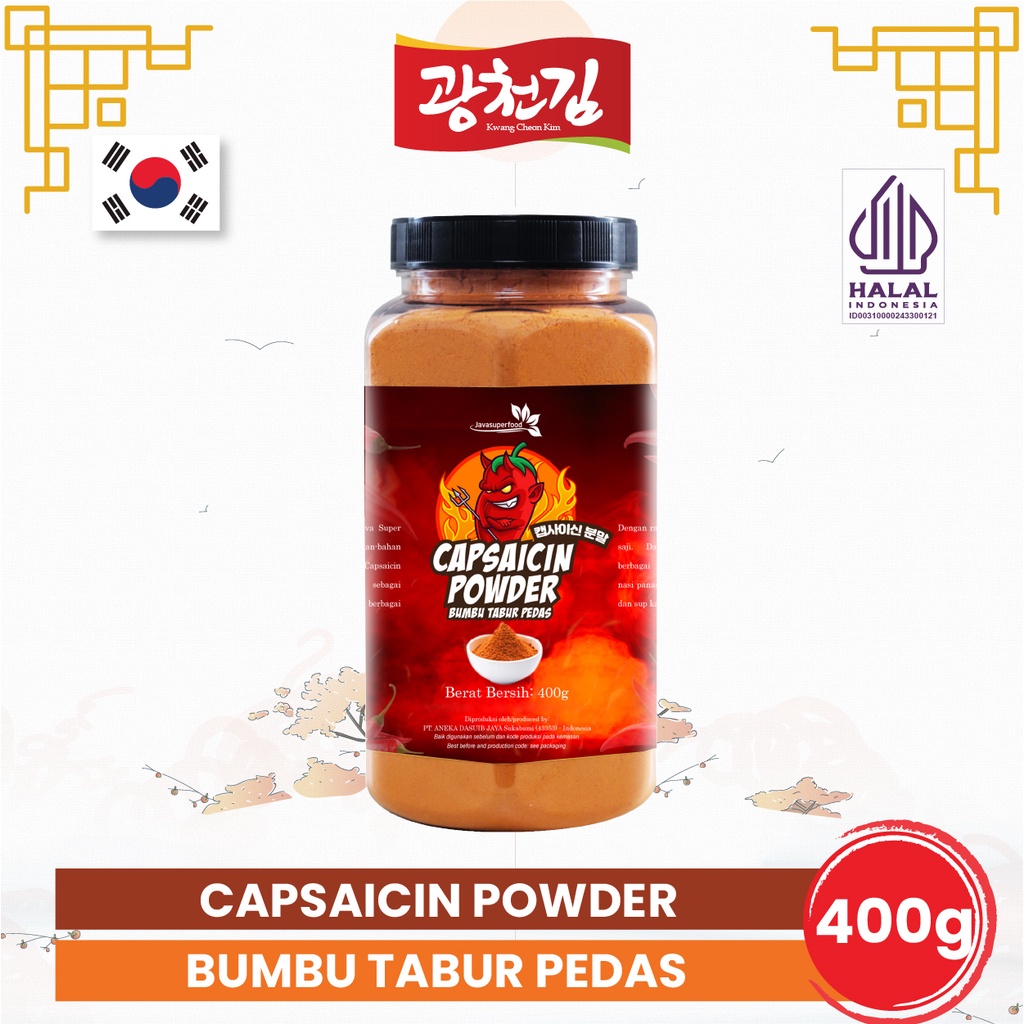 Jual KC. Bubuk Cabe Pedas / Cabe Bubuk / Chili Powder / Capsaicin ...