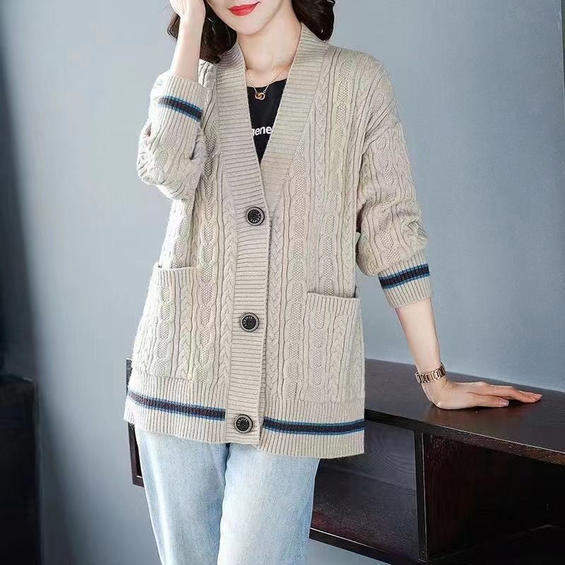 Jual Jacket Cardigan Outer Rajut Import Premium Tebal Halus. Jaket Cardy Jumbo Oversize Korean ...