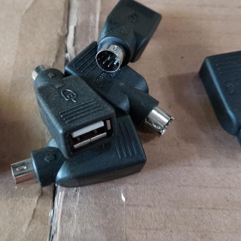Jual 11.11 STOK READY USB to PS2 Converter USB Female To PS2 Male ...