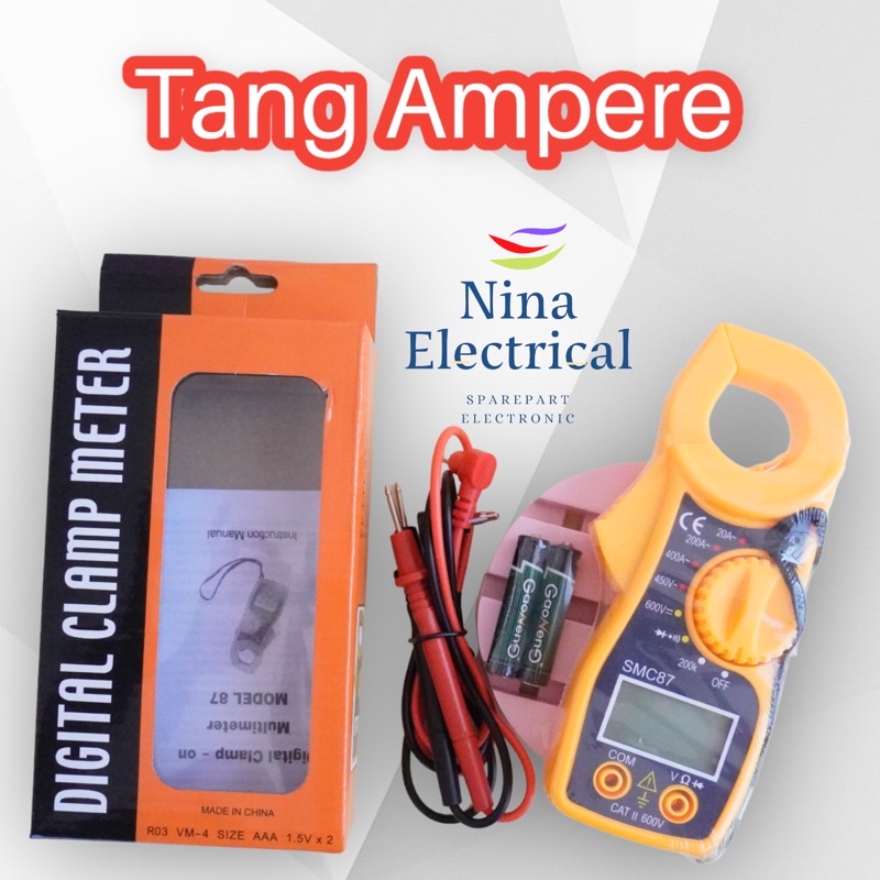 Jual TANG AMPERE DIGITAL MULTY/MULTITESTER TANG AMPERE/DIGITAL CLAMP ...