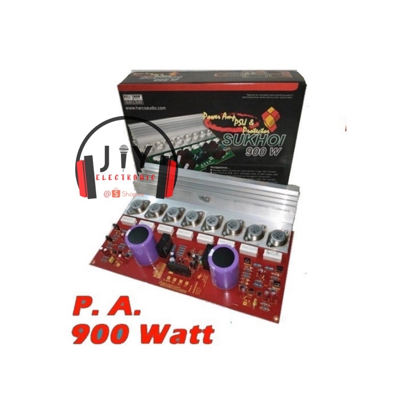 Jual Kit Modul Power Stereo + PSU Sukhoi 900watt 900w Bell BGR | Shopee ...