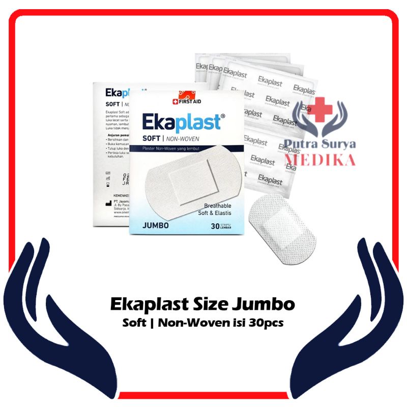 Jual Onemed Plester Luka Non Woven Ekaplast Jumbo | Shopee Indonesia